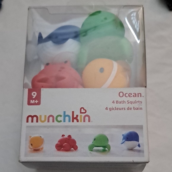 Munchkin | Toys | Munchkin Ocean Bath Squirts Set | Poshmark